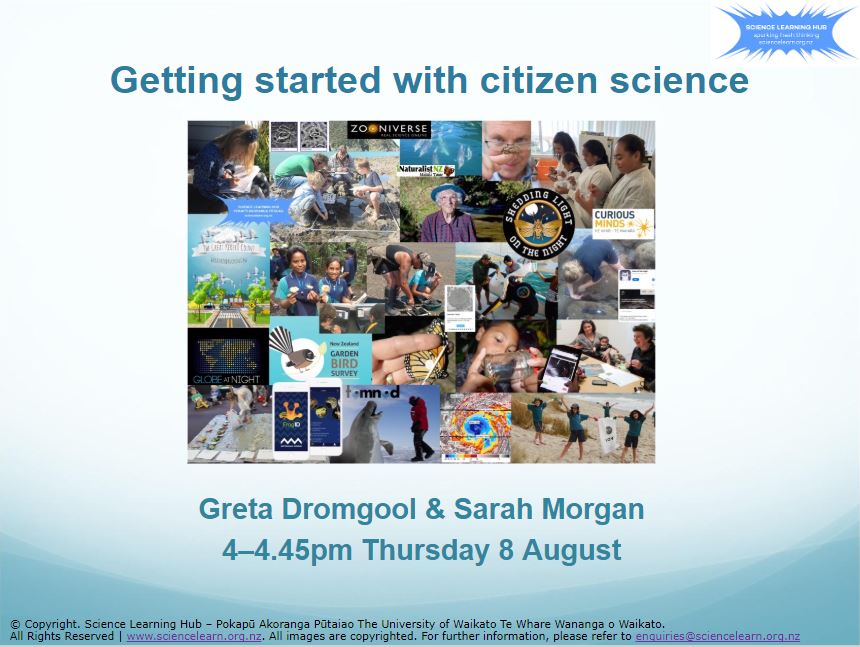 Getting started with citizen science – slideshow — Science Learning Hub