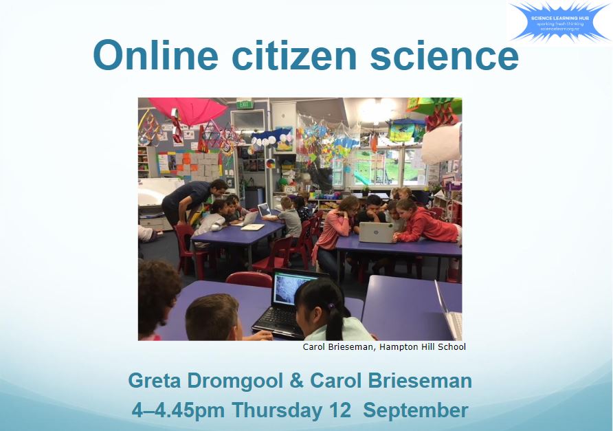 Online citizen science – slideshow — Science Learning Hub