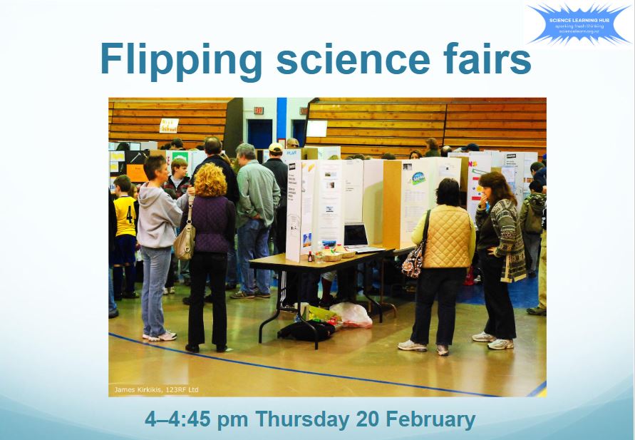 Flipping science fairs – slideshow — Science Learning Hub