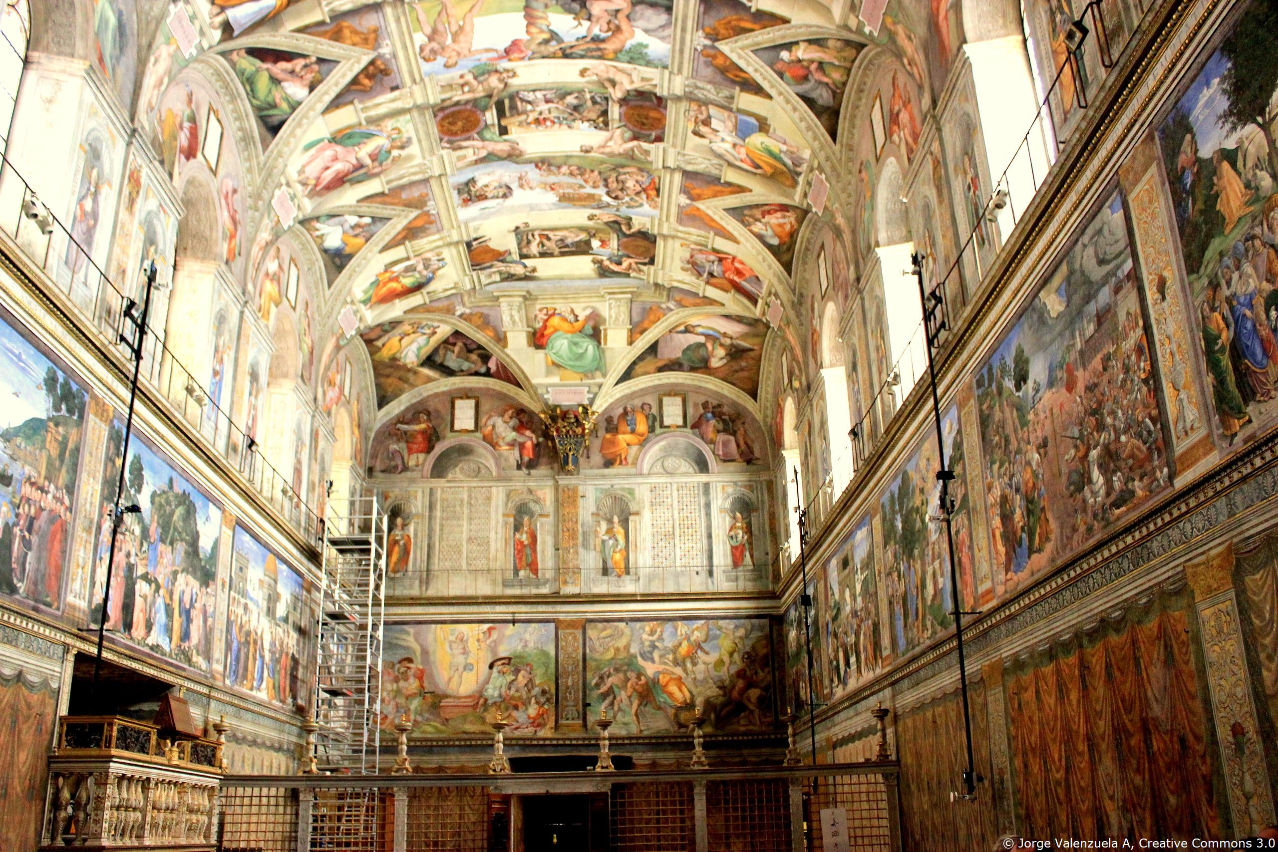 Sistine Chapel Ceiling Full