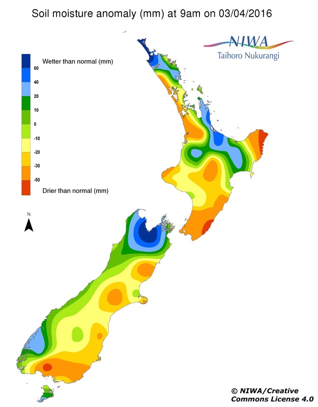 Soil moisture anomaly map — Science Learning Hub
