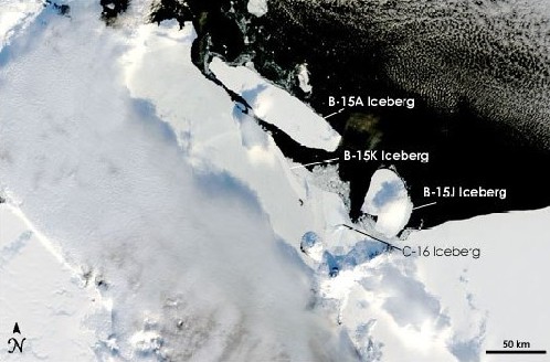 Icebergs on the move — Science Learning Hub
