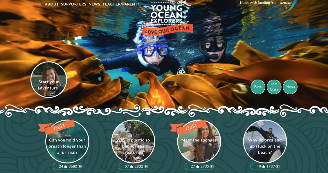 Young Ocean Explorers — Science Learning Hub