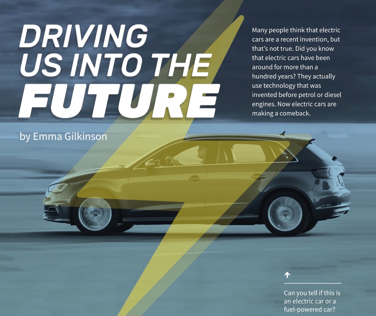 Driving us into the future — Science Learning Hub