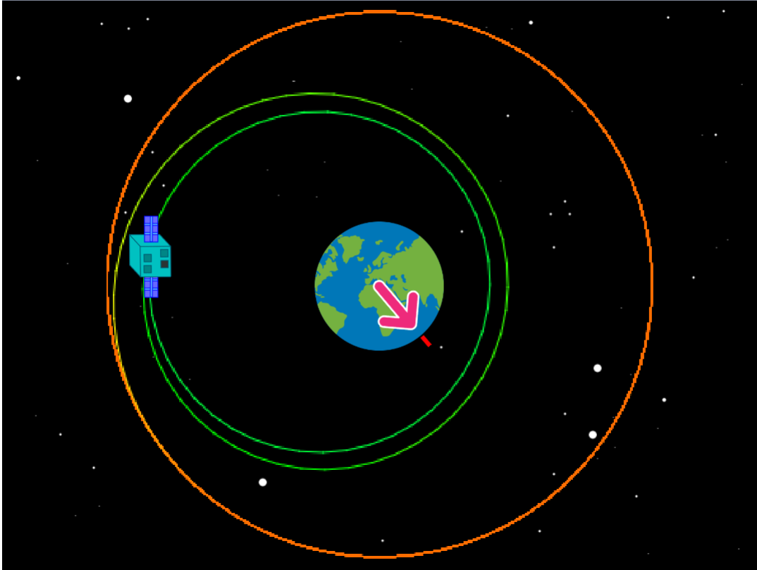 Making digital space debris clean-up games — Science Learning Hub