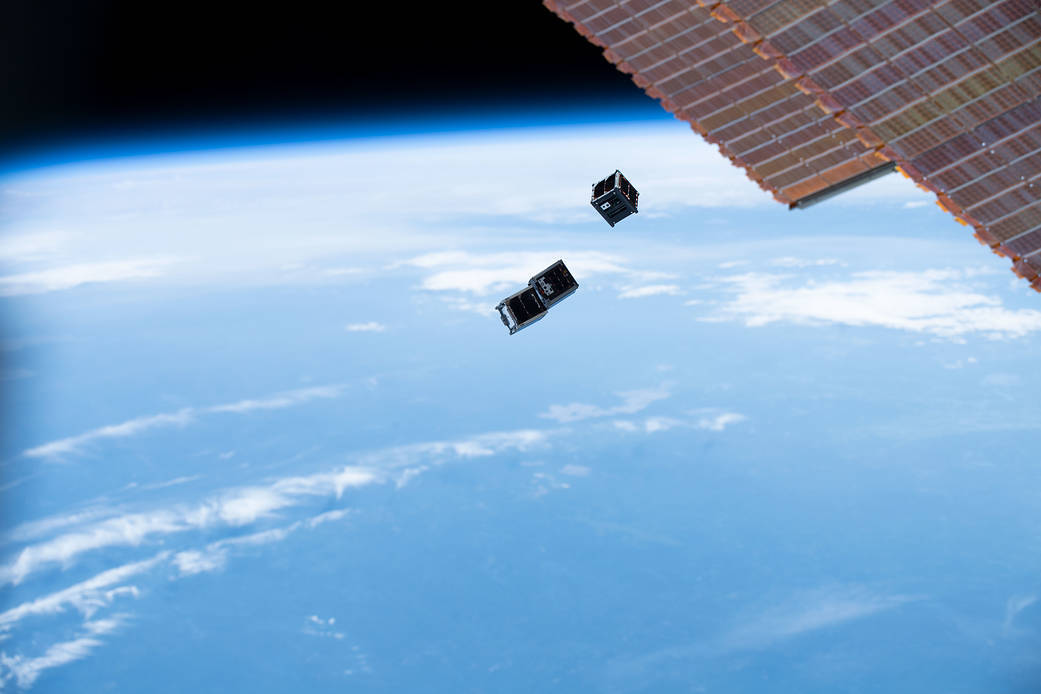 CubeSats released from the International Space Station — Science ...