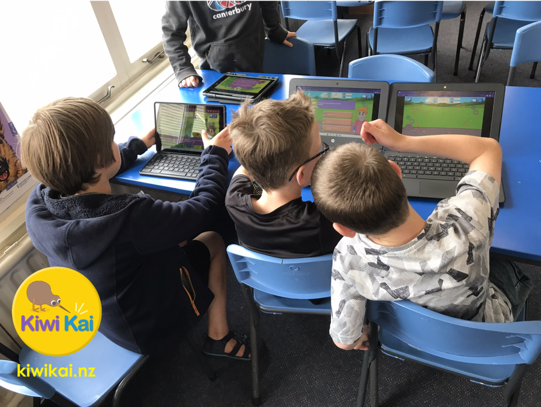 Students developing enduring competencies while exploring Kiwi Kai ...